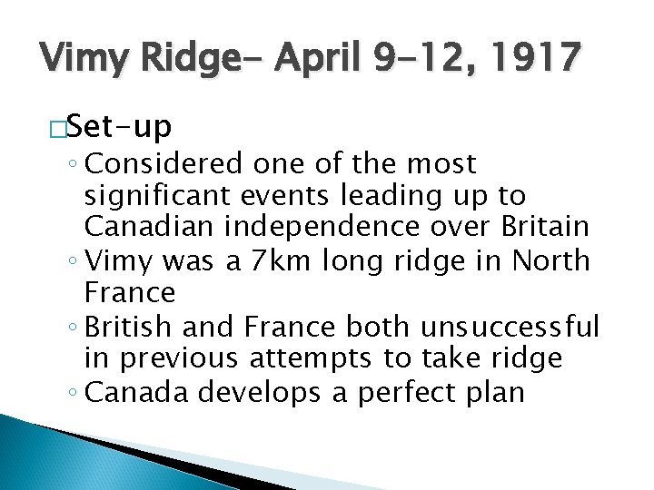 Four Major Canadian Battles of WWI Ypres April