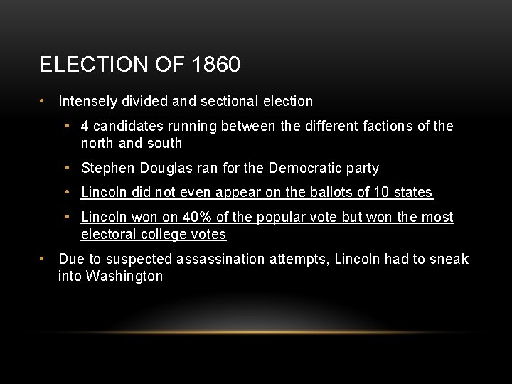 Abraham Lincoln EARLY LIFE Born February 12 1809