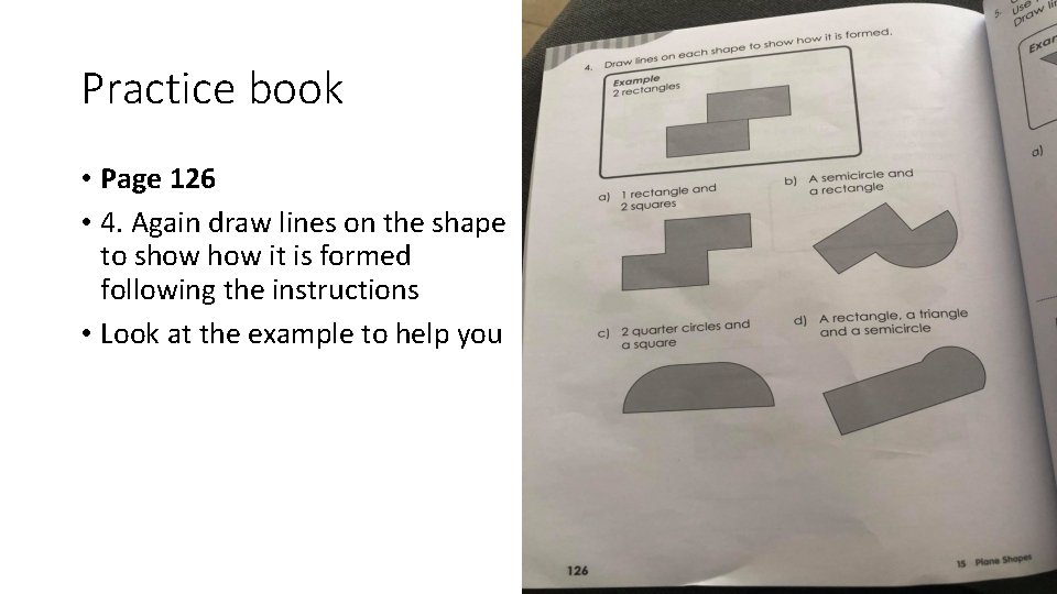 Math Plane Shapes Monday 25520 Course book Page