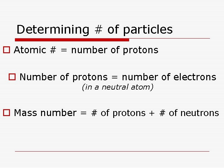 Chapter 5 Atomic Structure The Periodic Table College