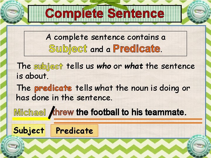 Editing Invitation Subject and Predicate Parts of a