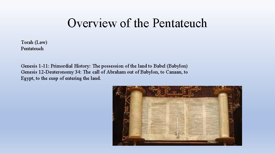 Saint John Chrysostom Biblical Series The Pentateuch Overview