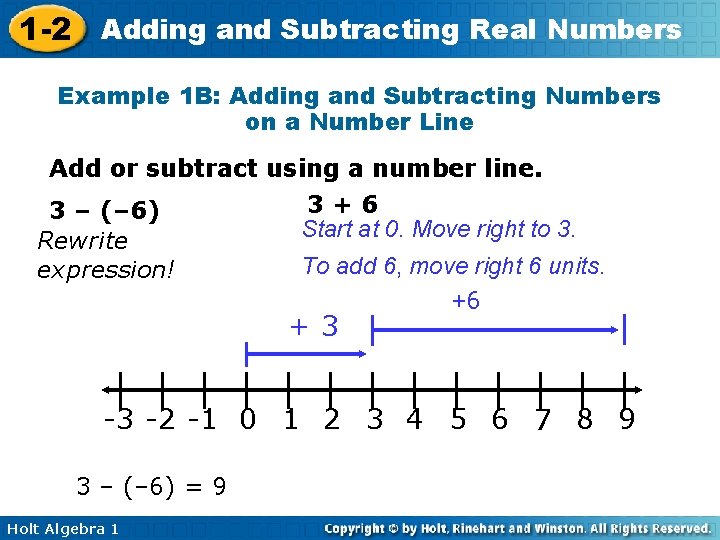 Adding and Subtracting Real Numbers 1 2 Real