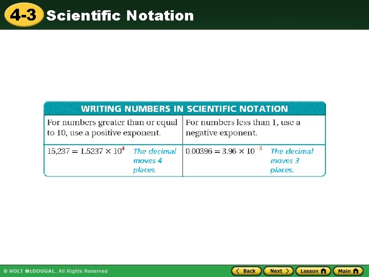 4 3 Scientific Notation Warm Up Problem of