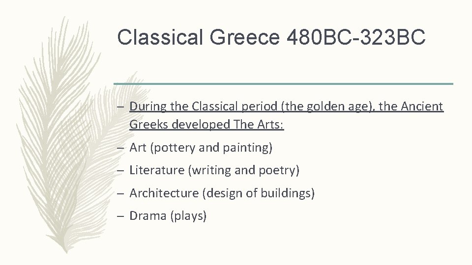 History Topic Ancient Greece Vocabulary sheet classical literature