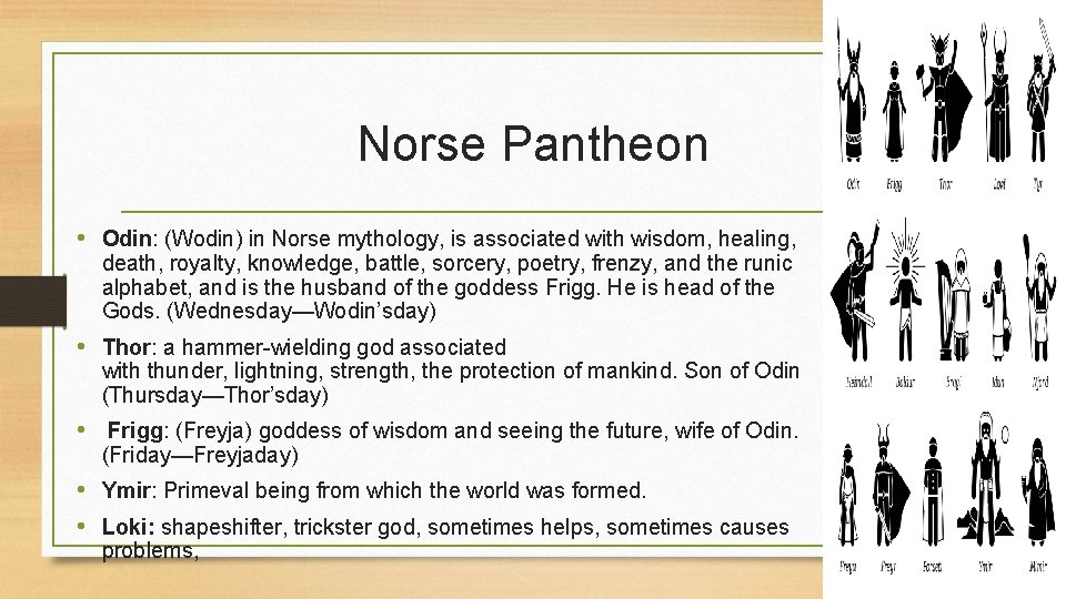 Early Gods and Mythology Bell Ringer How did