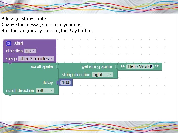 Objective of the lesson Use Block Editor to