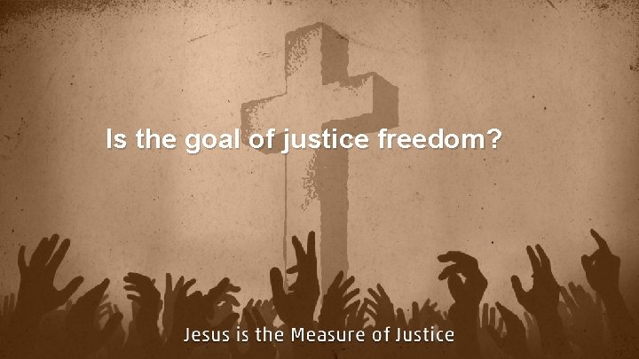 Faithful steps toward justice dont begin by blaming