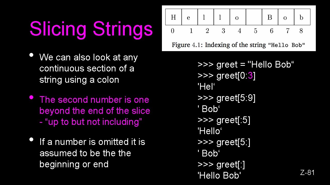 Chapter 4 Computing With Strings Charles Severance Textbook