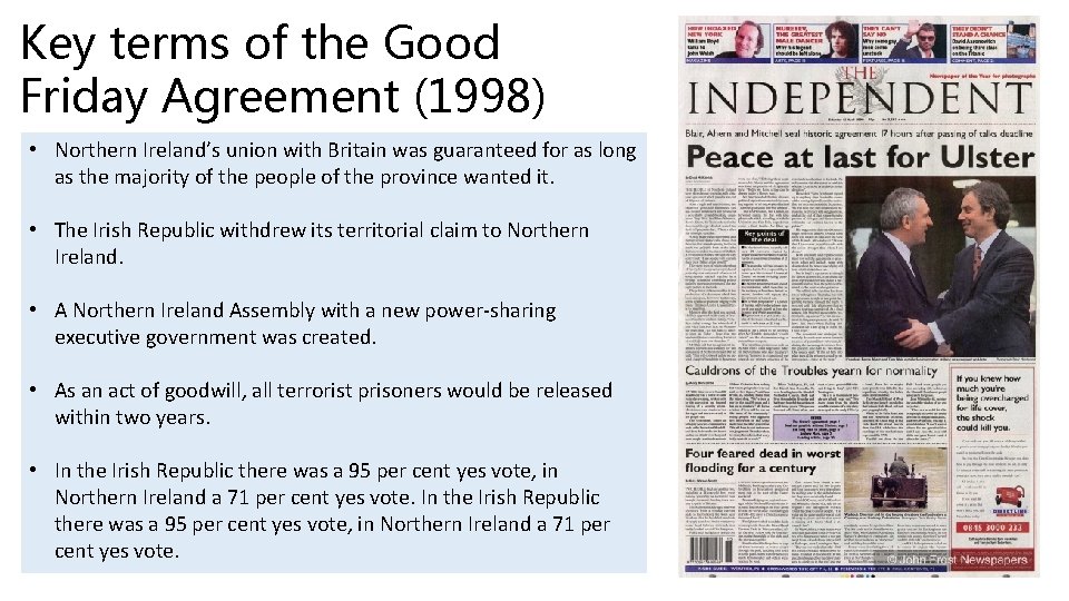 What progress was made in Northern Ireland Built