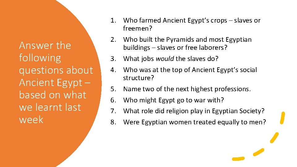 Ancient Egypt Daily Life Jobs in Ancient Egypt