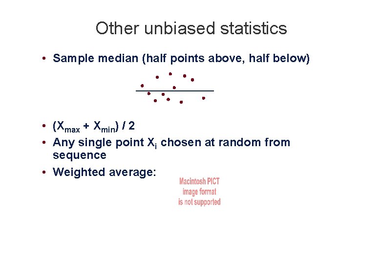 Functions of random variables Sometimes what we can