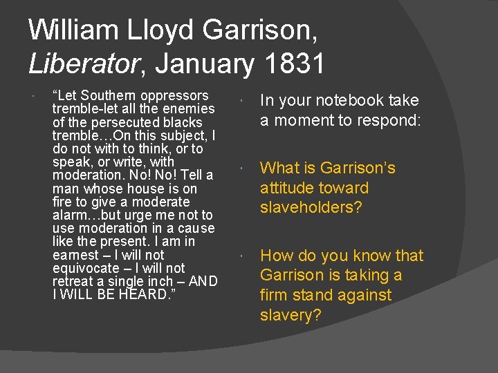 Opener Define the following terms in your notebook