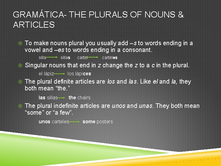 UNIT 2 B LESSON 1 Identify Classroom Objects
