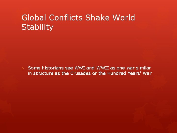 Period 6 Global Connections and Changes Accelerate C