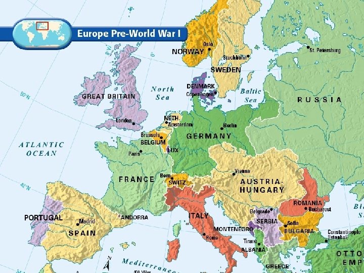 Introduction to World War I WWI is aboutrising