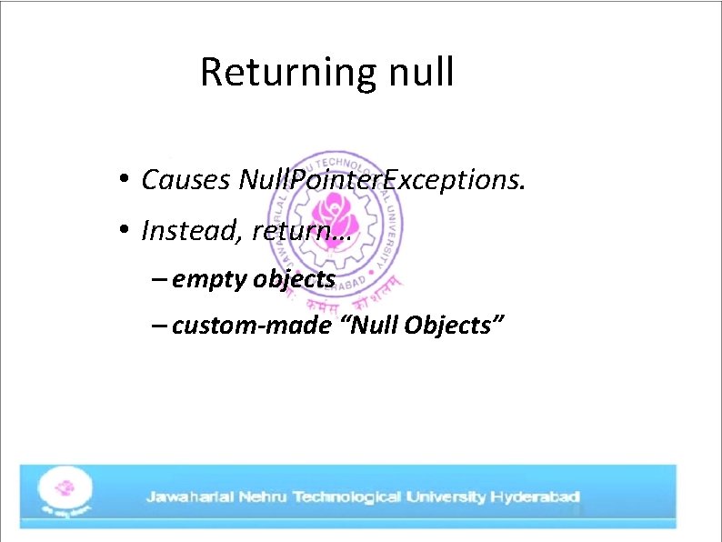 Best Practices Contents Bad Practices Good Practices Bad