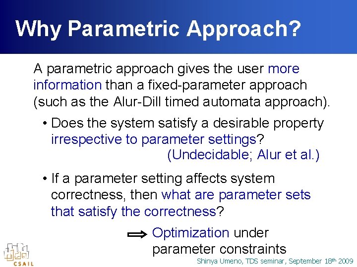 MachineAssisted Parameter Synthesis of the Biphase Mark Protocol