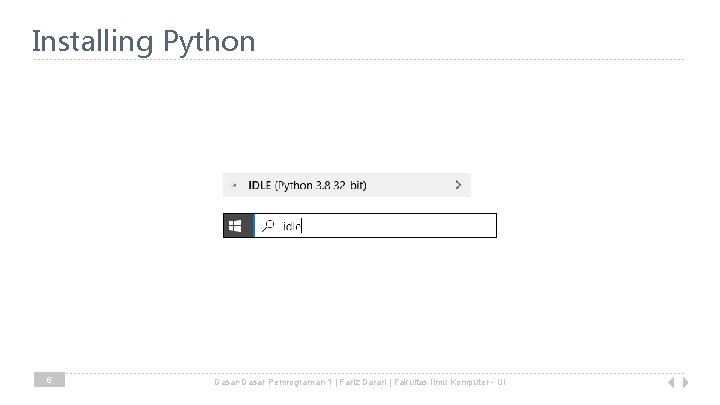 CSGE 601020 DasarDasar Pemrograman 1 Variables and Data