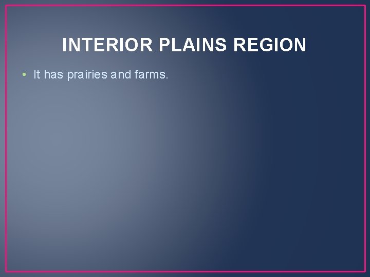 Chapter 4 Lesson 1 Canadas Land People VOCABULARY