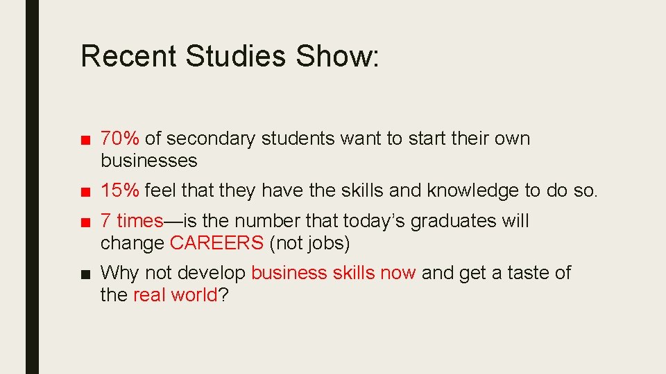 BUSINESS EDUCATION Does all this and more Some