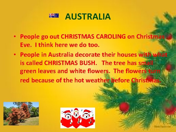 CHRISTMAS AROUND THE WORLD BY AUSTRALIA WHAT ANIMALS