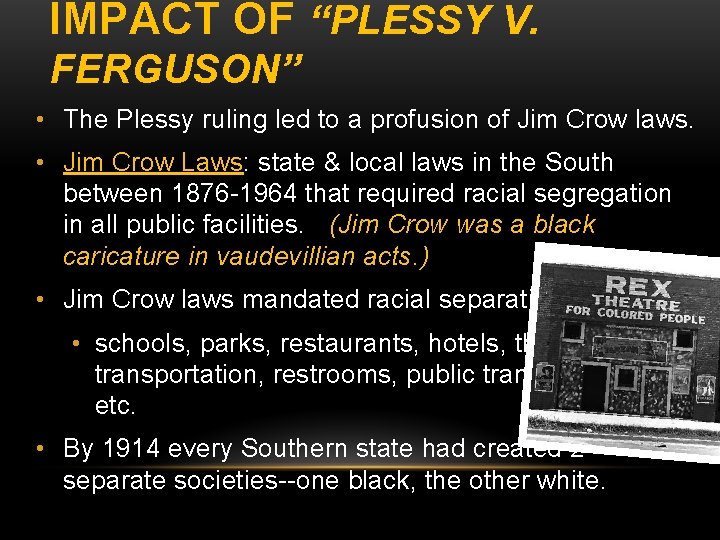 THE AMERICAN CIVIL RIGHTS MOVEMENT With a brief