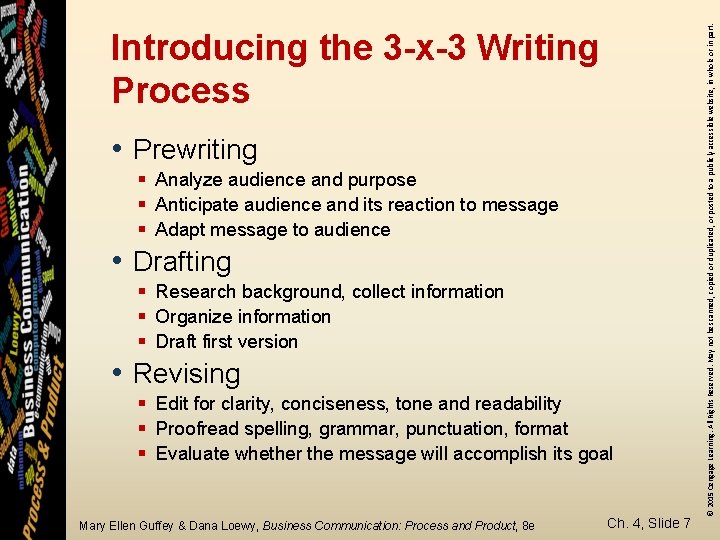 Business Communication Process and Product 8 e Mary