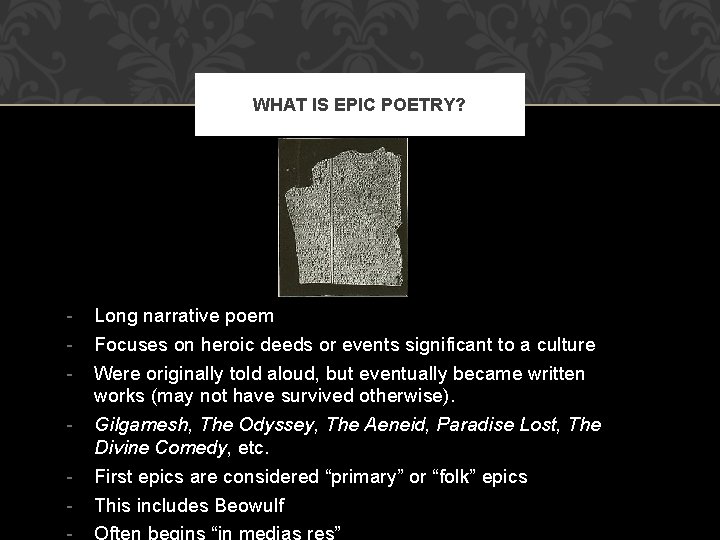 BEOWULF English IV WHO WERE THE ANGLOSAXONS Invaded