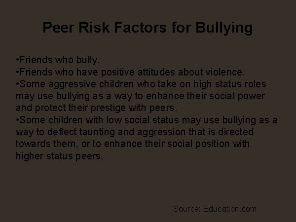 Dorman Freshman Campus Bullying Prevention Training What is