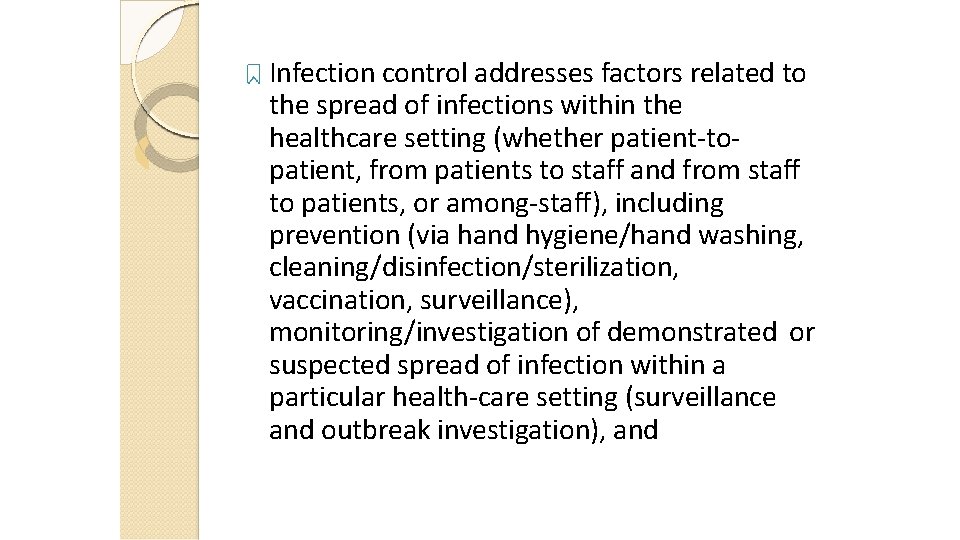 INFECTION PREVENTION INCLUDING HIV STANDARD PRECAUTION BIO WASTE