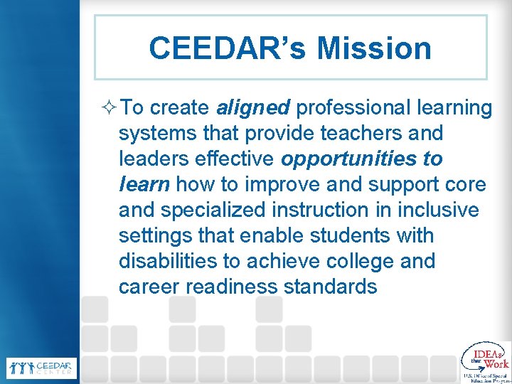 Walking the walk Collaboration across special general and