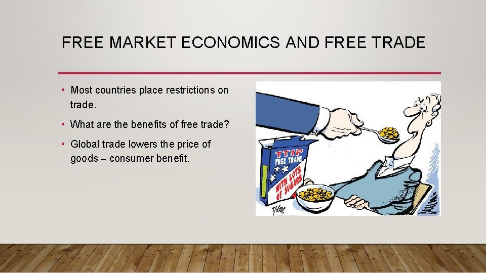 THE U S AND THE GLOBAL ECONOMY GLOBAL