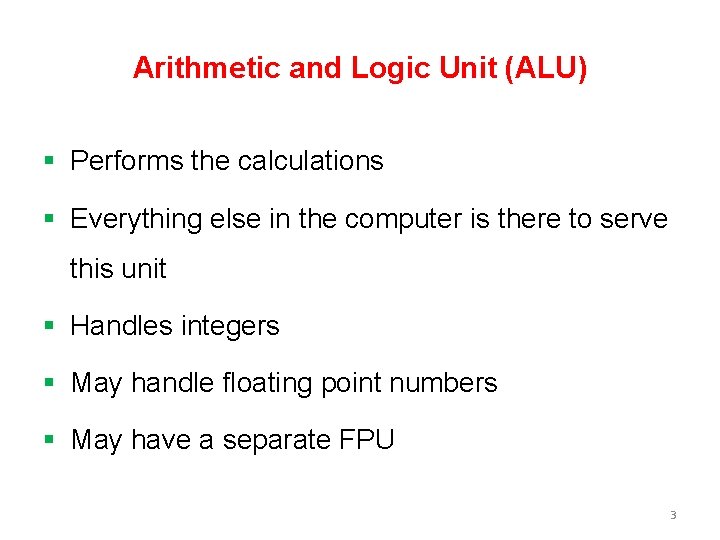 Integer Arithmetic 1 Book Chapter Computer Organization and