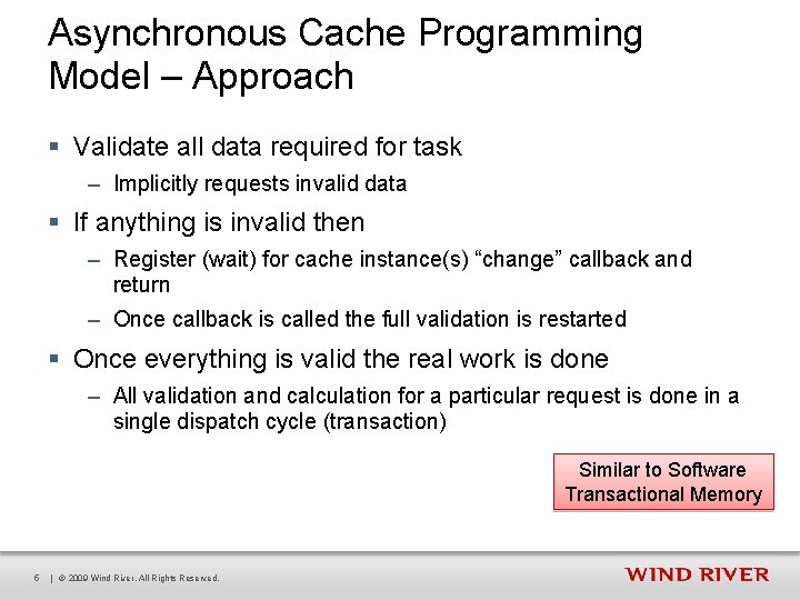 TCF View Architecture Platform Flexible Hierarchy VM 1
