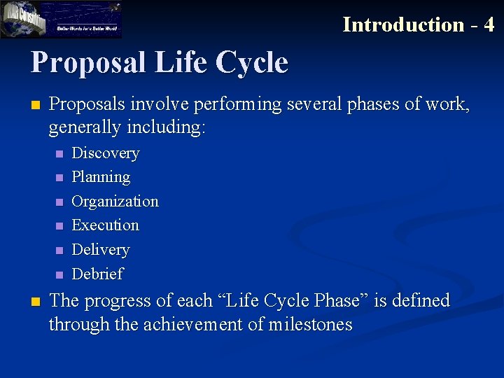 The Proposal Presented by RAR Consulting LLC Copyright