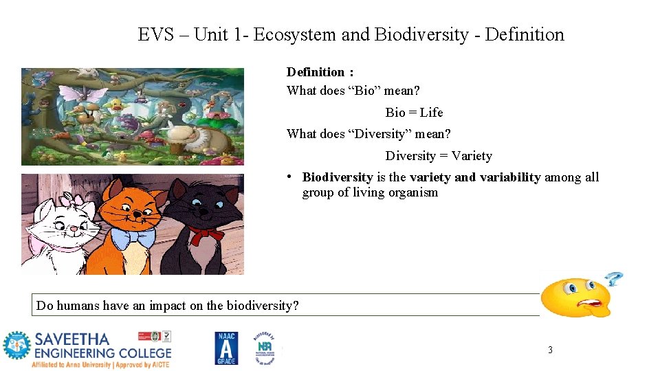 EVS Unit1 Ecosystem and Biodiversity Question links Notes