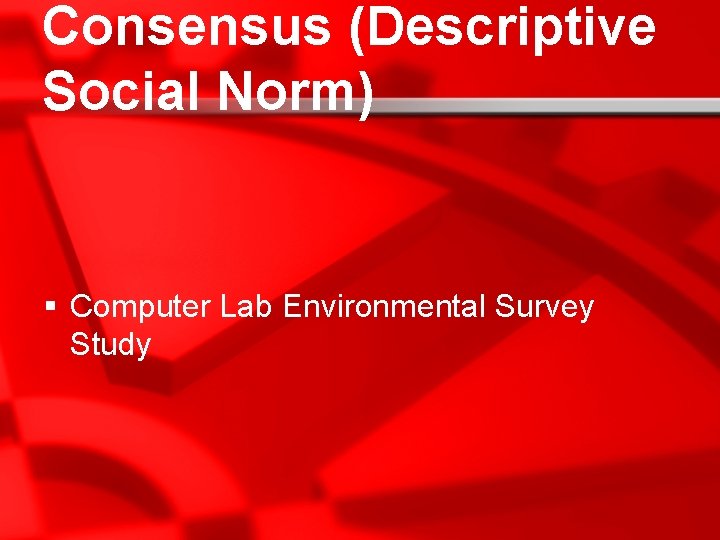 The Power of Social Norms in Behavior Change