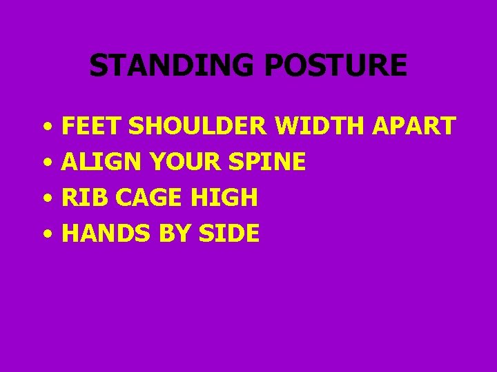 Choral Music Posture and Breathing A Presentation by