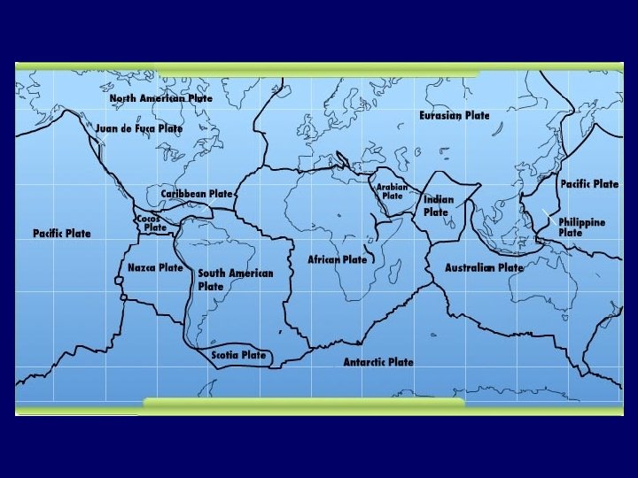 Geological activity at plate boundaries Pangaea derived from