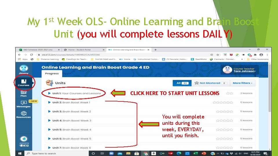 Welcome Back to Virtual School Grades K5 th