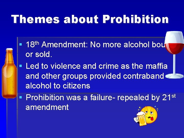 Lets Review the 1920s Themes about Prohibition 18