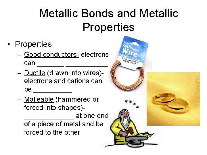 Chapter 7 Ionic and Metallic Bonding Section 3