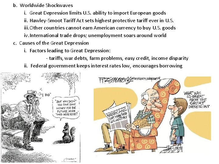 Chapter 22 The Great Depression Begins Section One