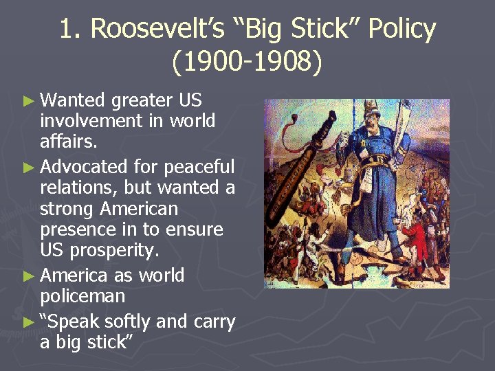 Imperialism Through the Presidents US History A brief