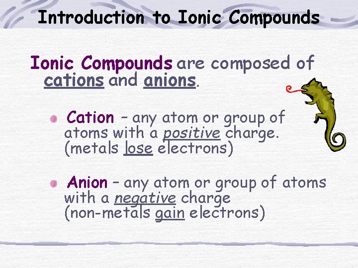 Lecture 9 A Introduction to Chemical Bonding Roar