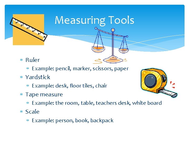 Discovering Math Beginning Measurement Student Objectives Demonstrate the