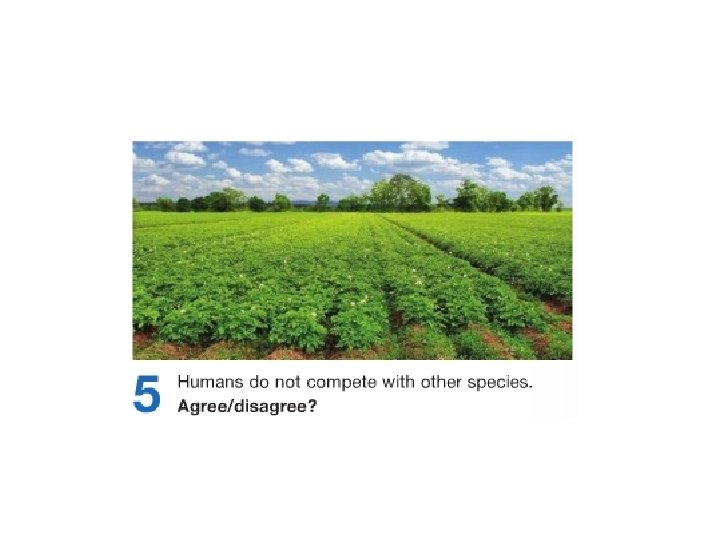 Unit 1 Sustainable Ecosystems and Human Activity Lesson