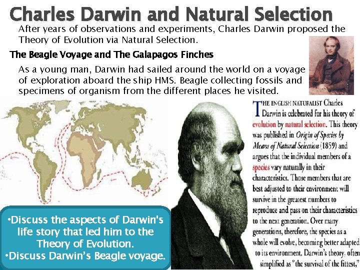 Unit 1 Introduction to Biology Lesson 5 Evolution