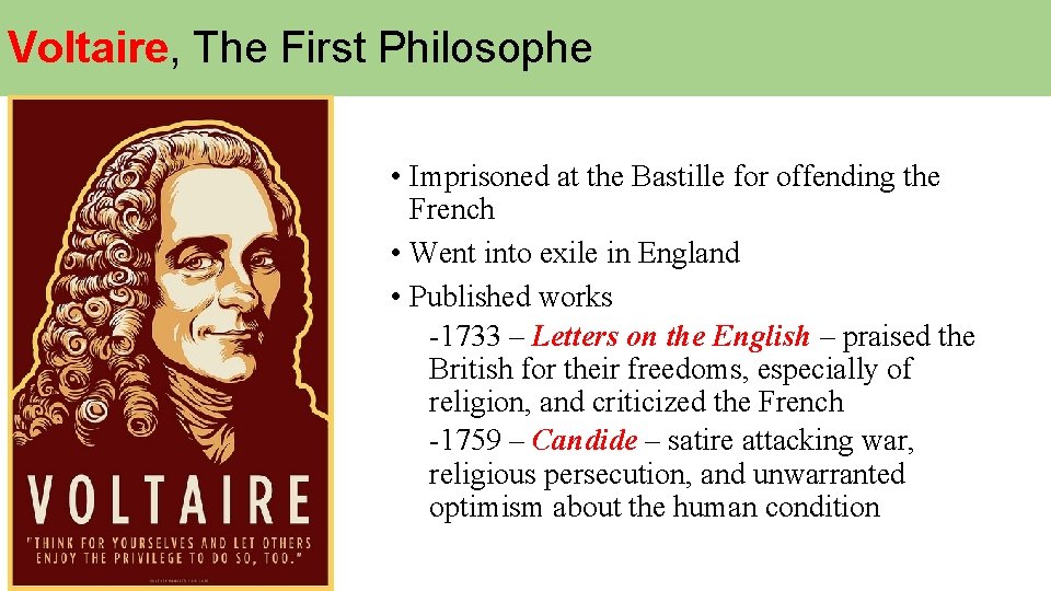 The Enlightenment Background and Origins EQ Where did